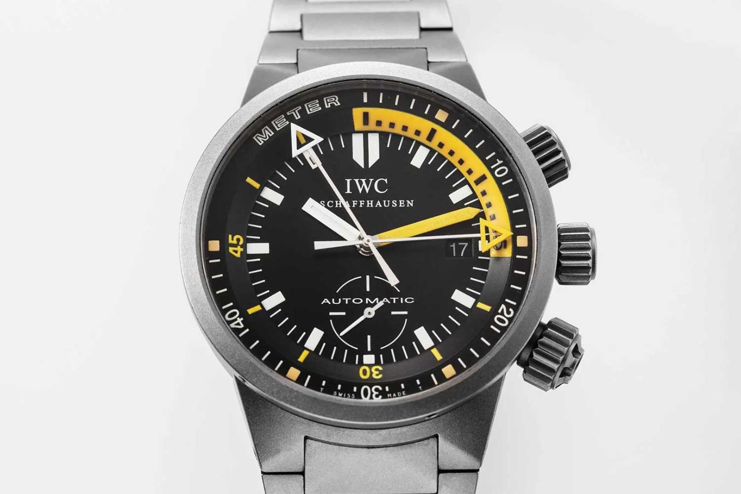 A Giant Leap In Dive Watch Revolution: The IWC GST Deep One ...