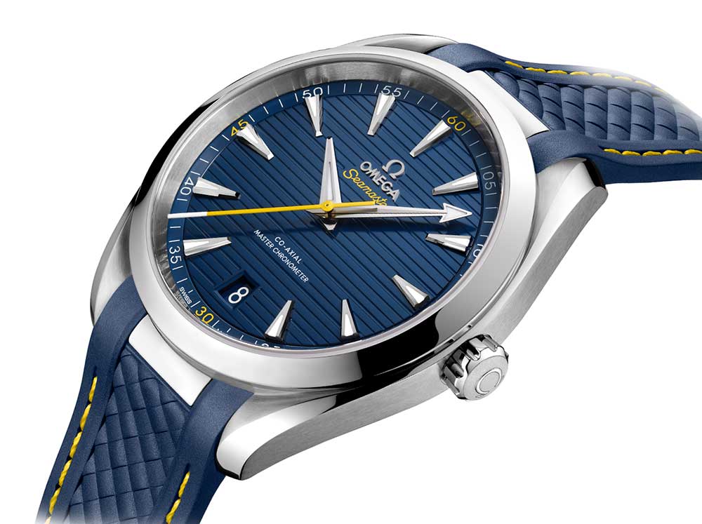 Omega's Aqua Terra inspired by Olympian 'Mondo' Duplantis