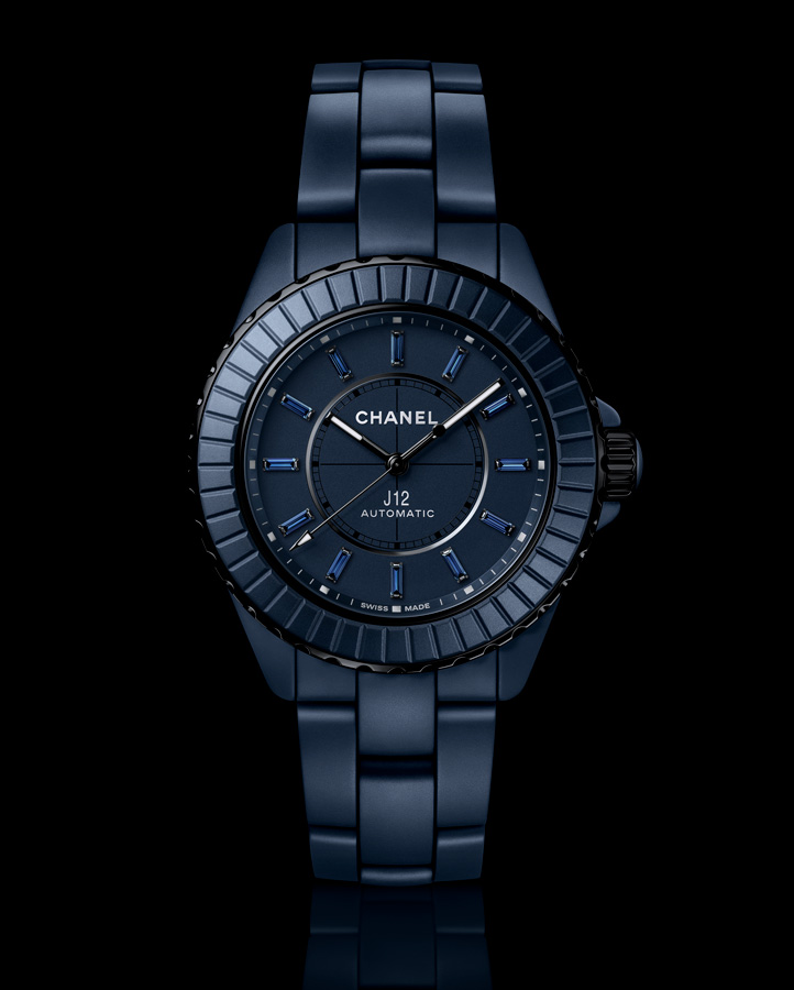 Chanel J12 Bleu Debuts A New Shade of High-Tech Ceramic