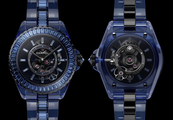 Chanel J12 Bleu Debuts A New Shade of High-Tech Ceramic