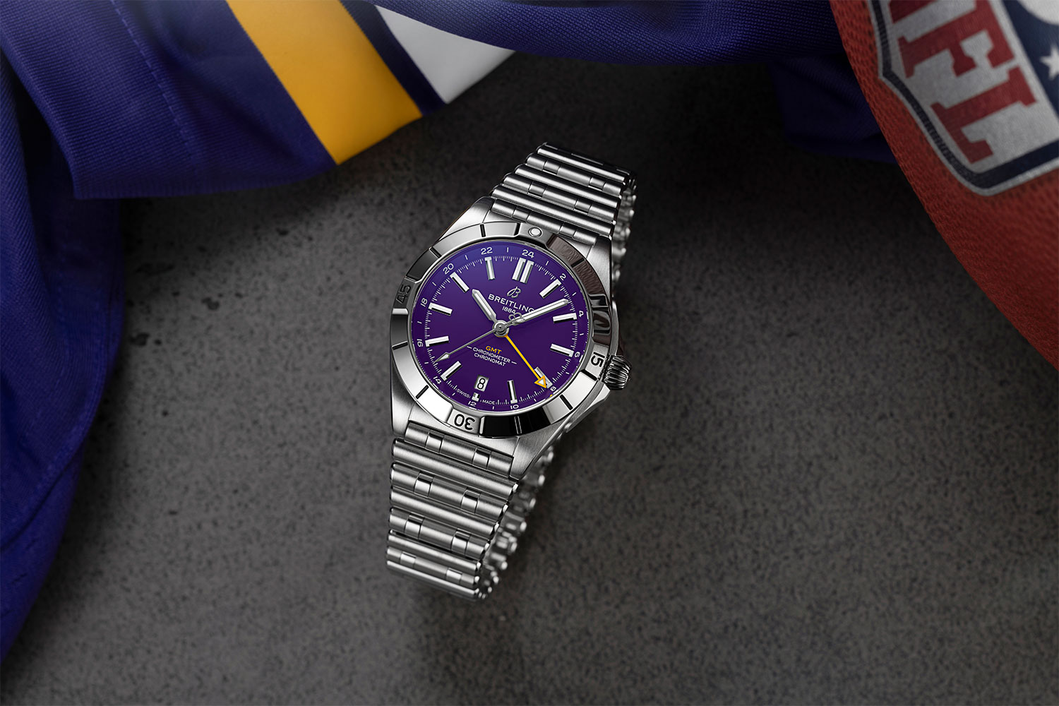 Breitling Joins The NFL As First-Ever Official Timepiece Partner