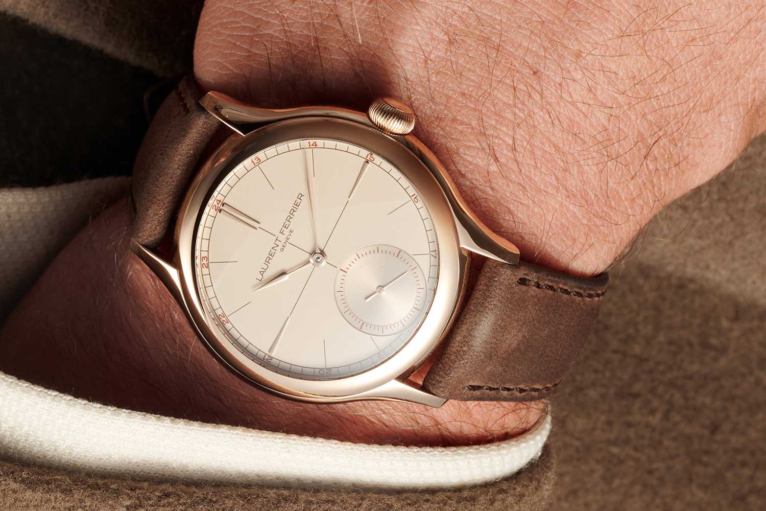 An Ode To Poise: Laurent Ferrier Classic Origin Beige - Revolution Watch