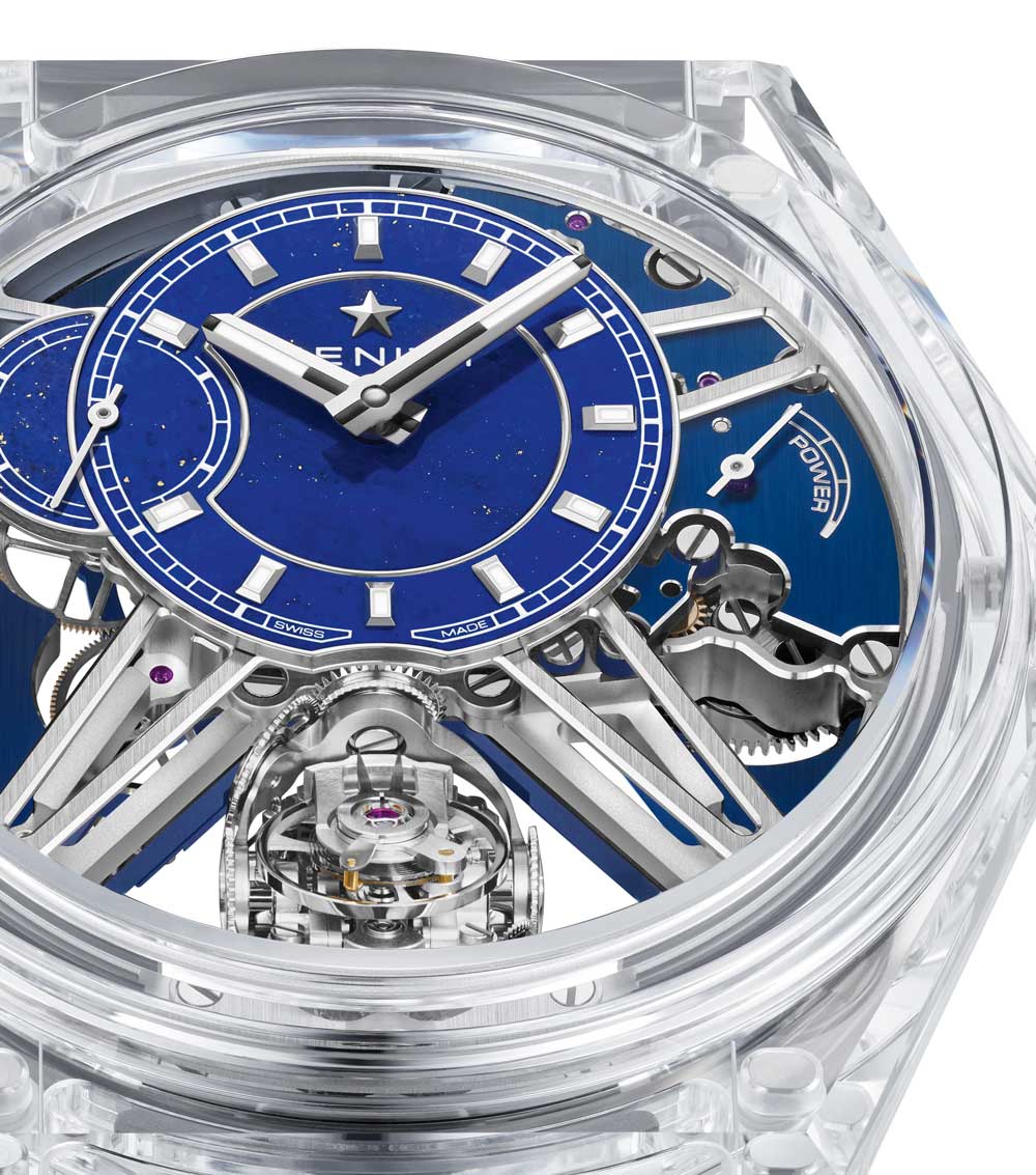 Introducing the Zenith Defy Zero G Sapphire - Revolution Watch