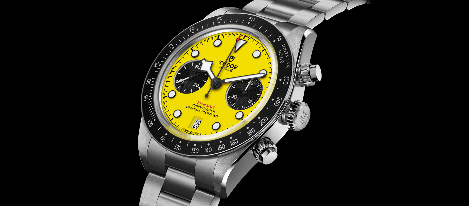 Tudor Introduces Black Bay Chrono 39 "Bumblebee" - Revolution Watch